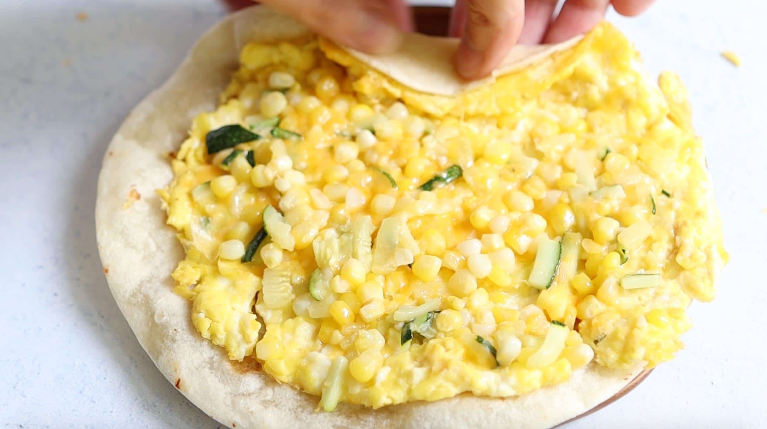 Chapati Roll (egg and vegetable wrap) - Nourish Nutrition Blog