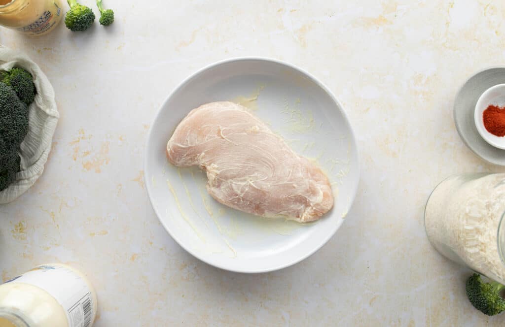 Juicy Baked Panko Chicken for One - Nourish Nutrition Blog