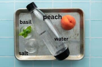 Peach Water - Nourish Nutrition Blog